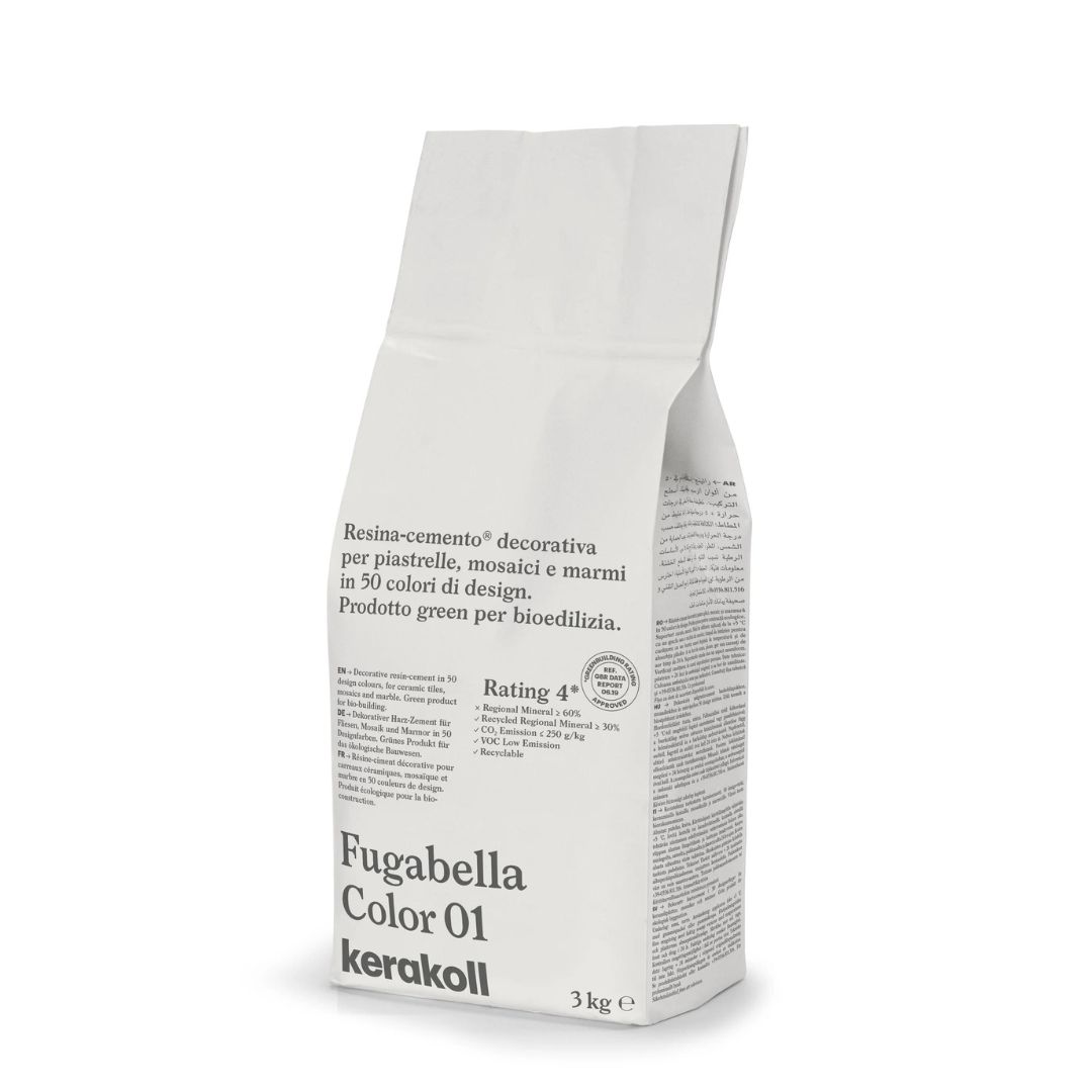Kerakoll Fugabella Color 01 Grout 3Kg – High Tiles