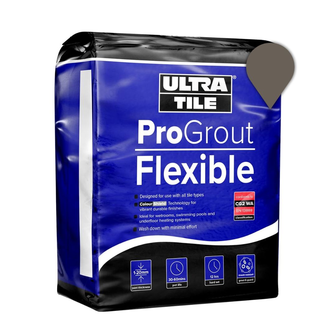 UltraTile ProGrout Flexible Taupe 3Kg – High Tiles