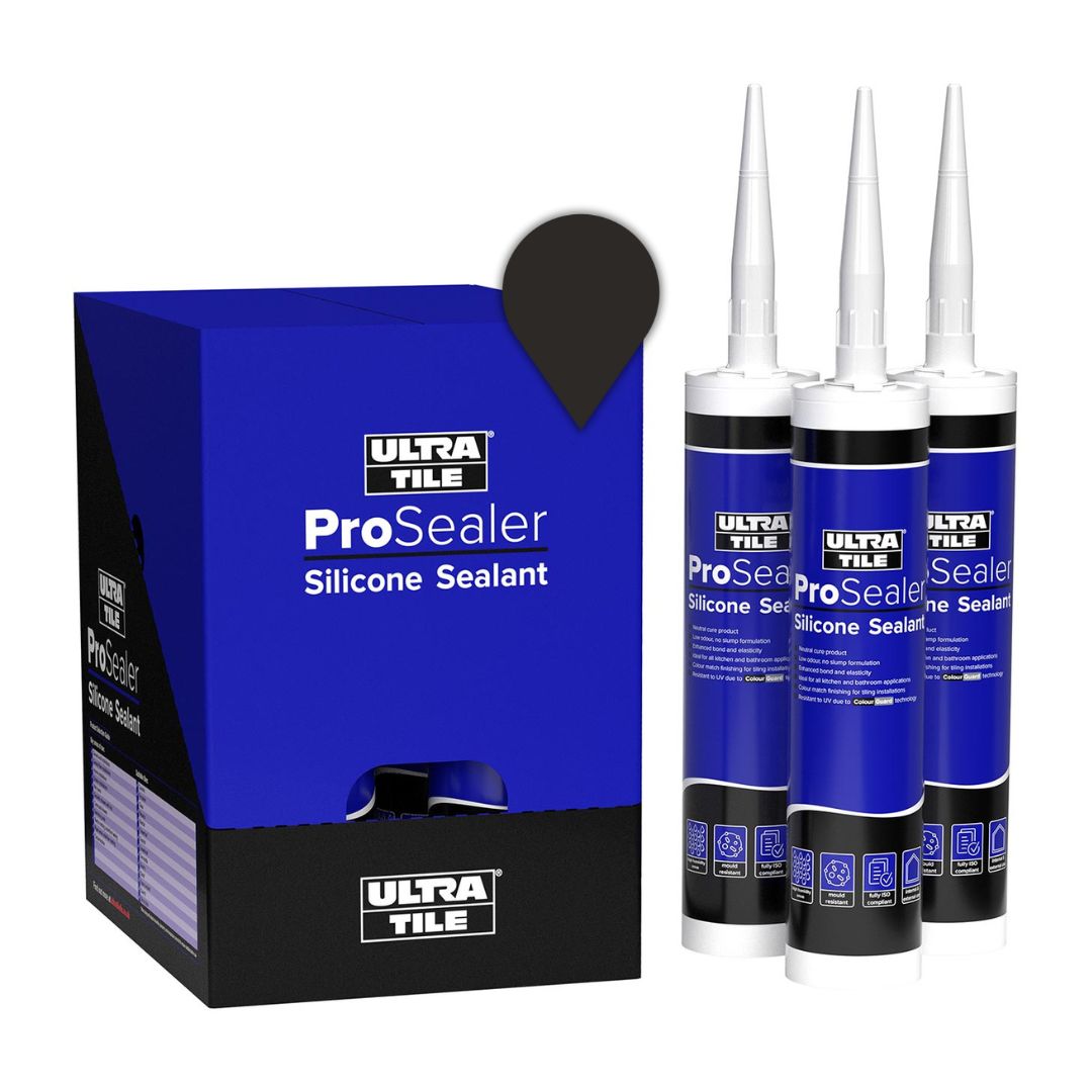 UltraTile ProSealer Silicone Sealant Black 310ml – High Tiles